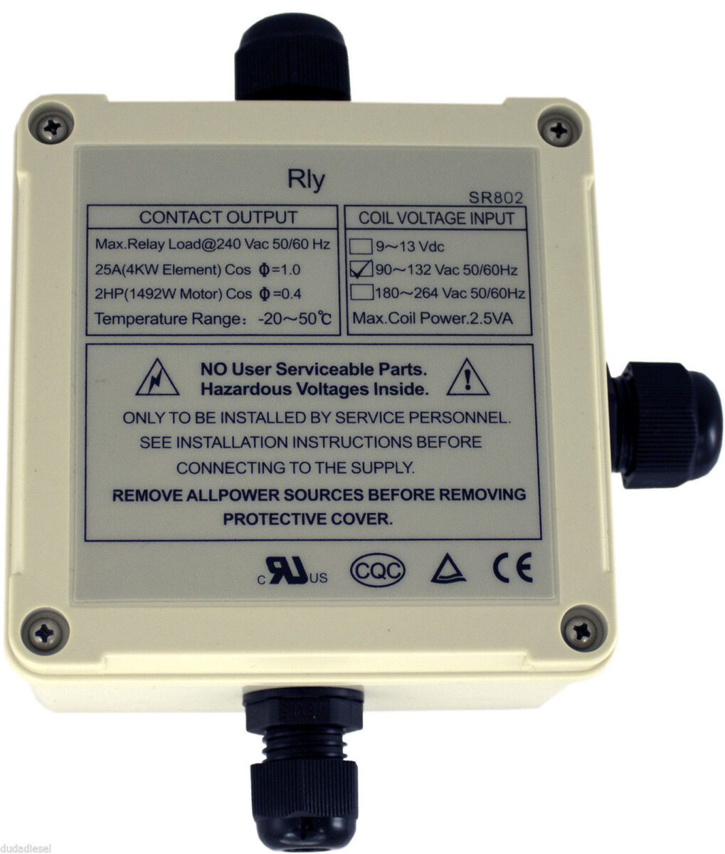 Rele contactor para Control tipo TK - insumosolar.cl